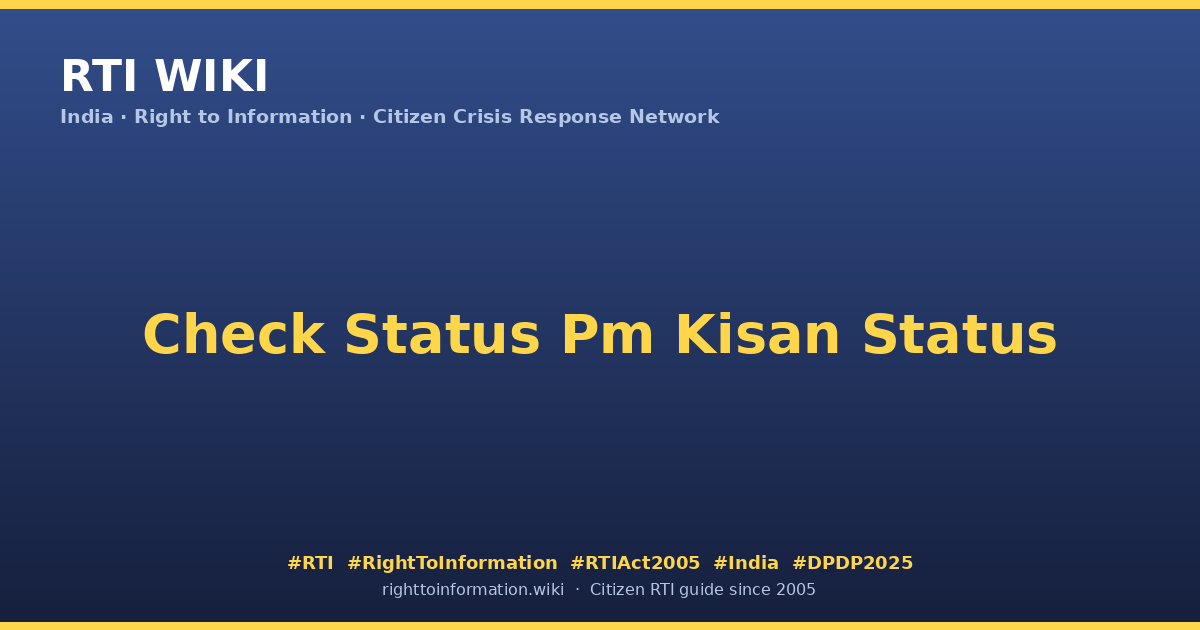 How to check PM-KISAN beneficiary status + installment
